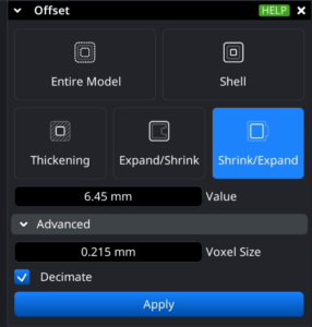 Mesh Offsetting Library for Python & C++