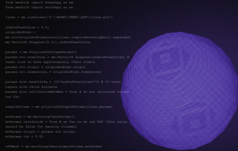 News - MeshLib - 3D Mesh Processing Library C++, Python, C#, C